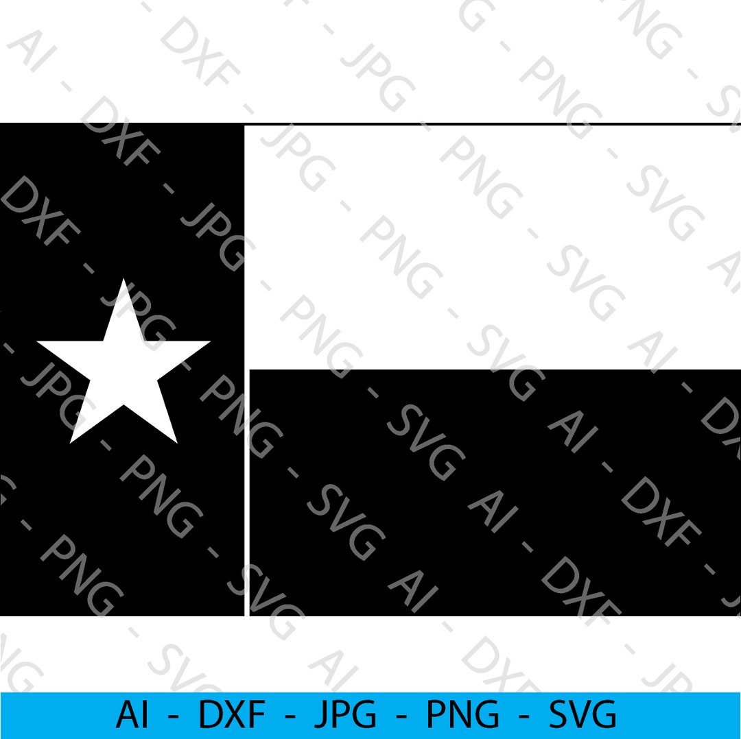 Texas State Flag File Bundle (ai, Dxf, Jpg, Png & Svg) - Etsy