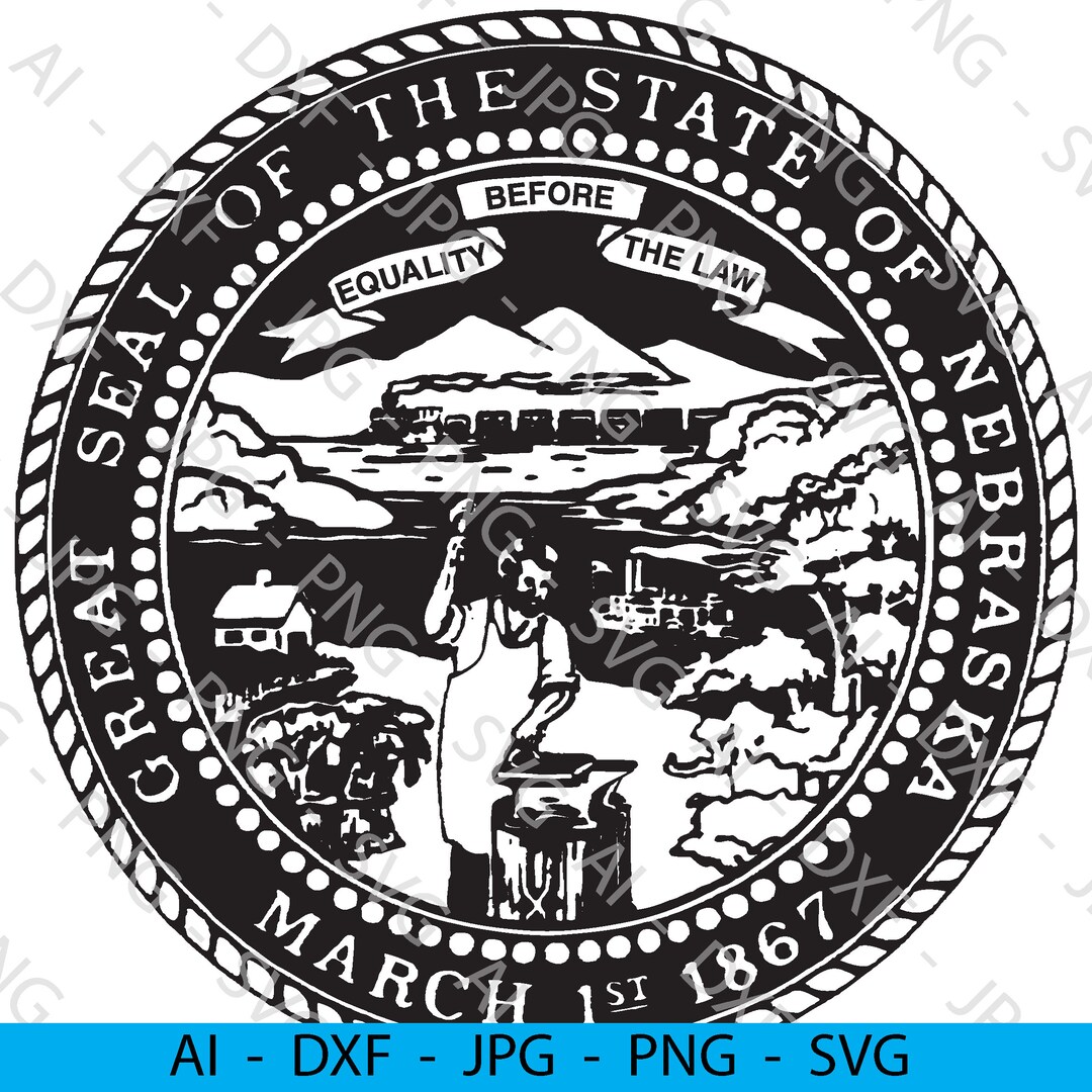Nebraska State Flag File Bundle (ai, Dxf, Jpg, Png & Svg) - Etsy