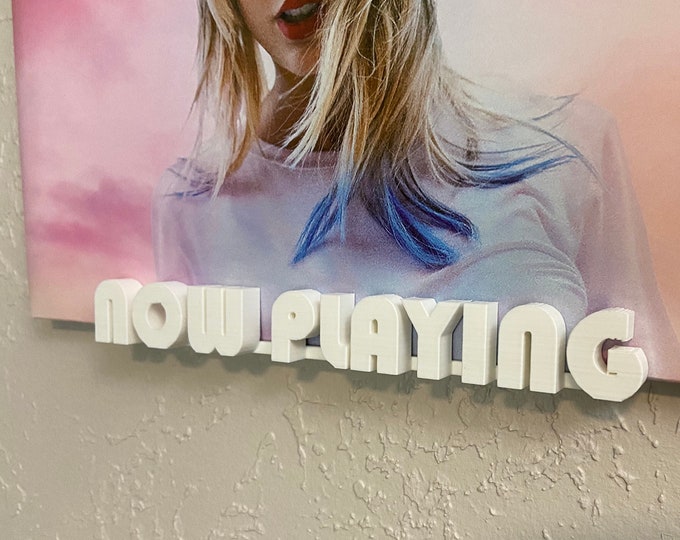 Now Playing Vinyl Stand Wall-mount (expedited) - Etsy