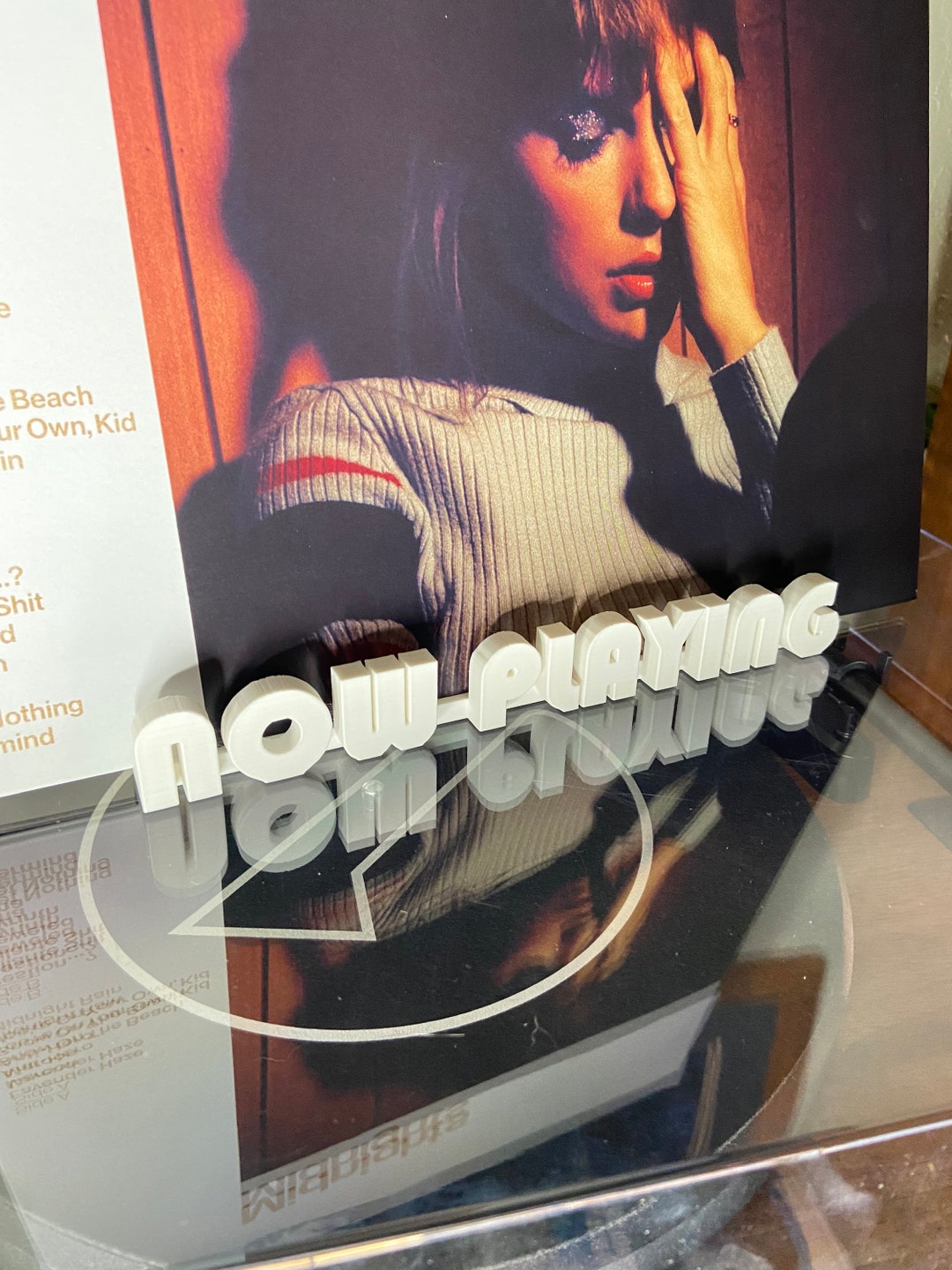 Now Playing Vinyl Stand - Etsy
