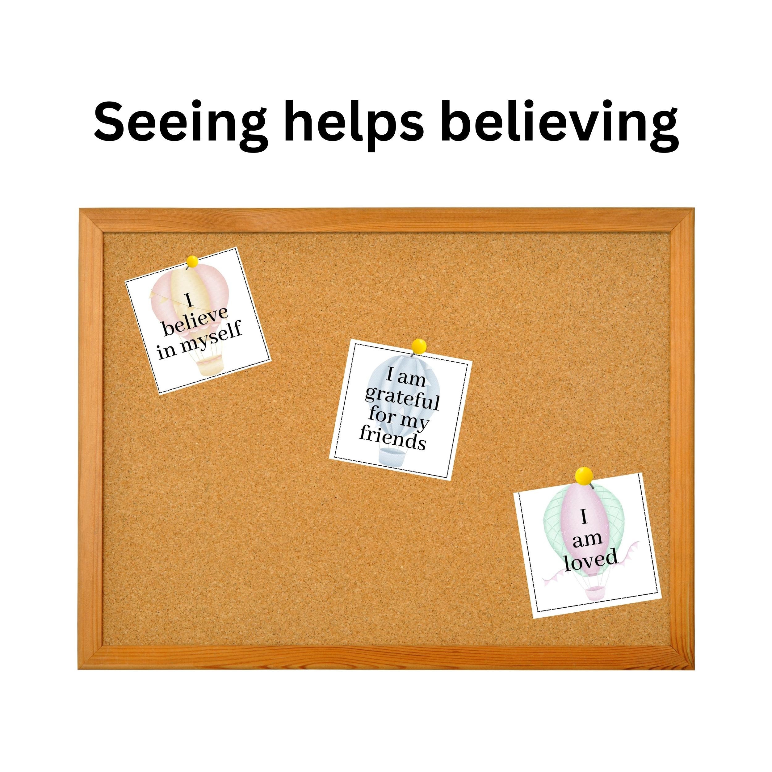 Kids Printable Positive Affirmation Cards, Motivational Cards for ...