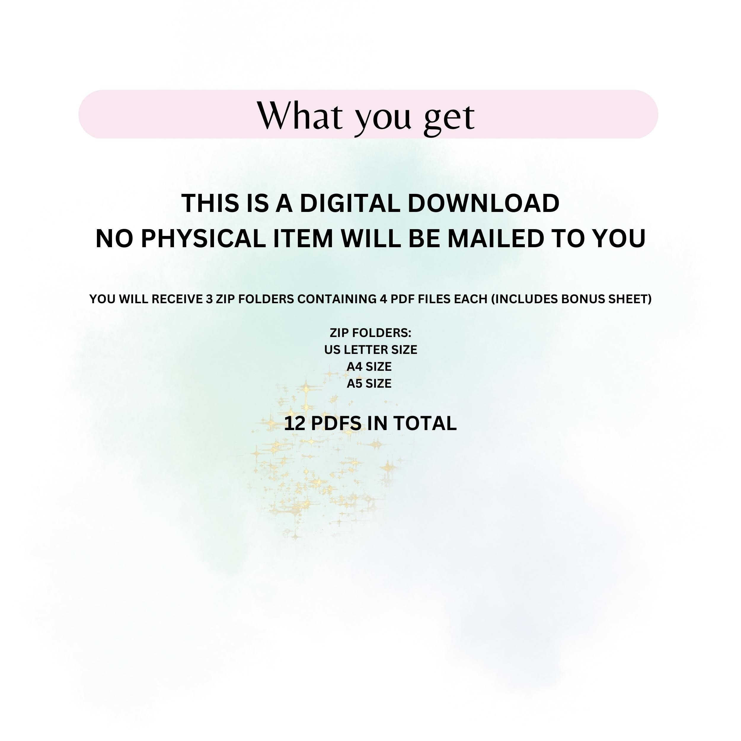 Printable to Do List Bundle, Daily to Do List, Weekly List, Monthly ...