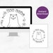 Retro Halloween Coloring Pages, Groovy Halloween Printable for Kids ...