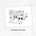 Retro Halloween Coloring Pages, Groovy Halloween Printable for Kids ...