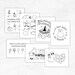 Retro Halloween Coloring Pages, Groovy Halloween Printable for Kids ...