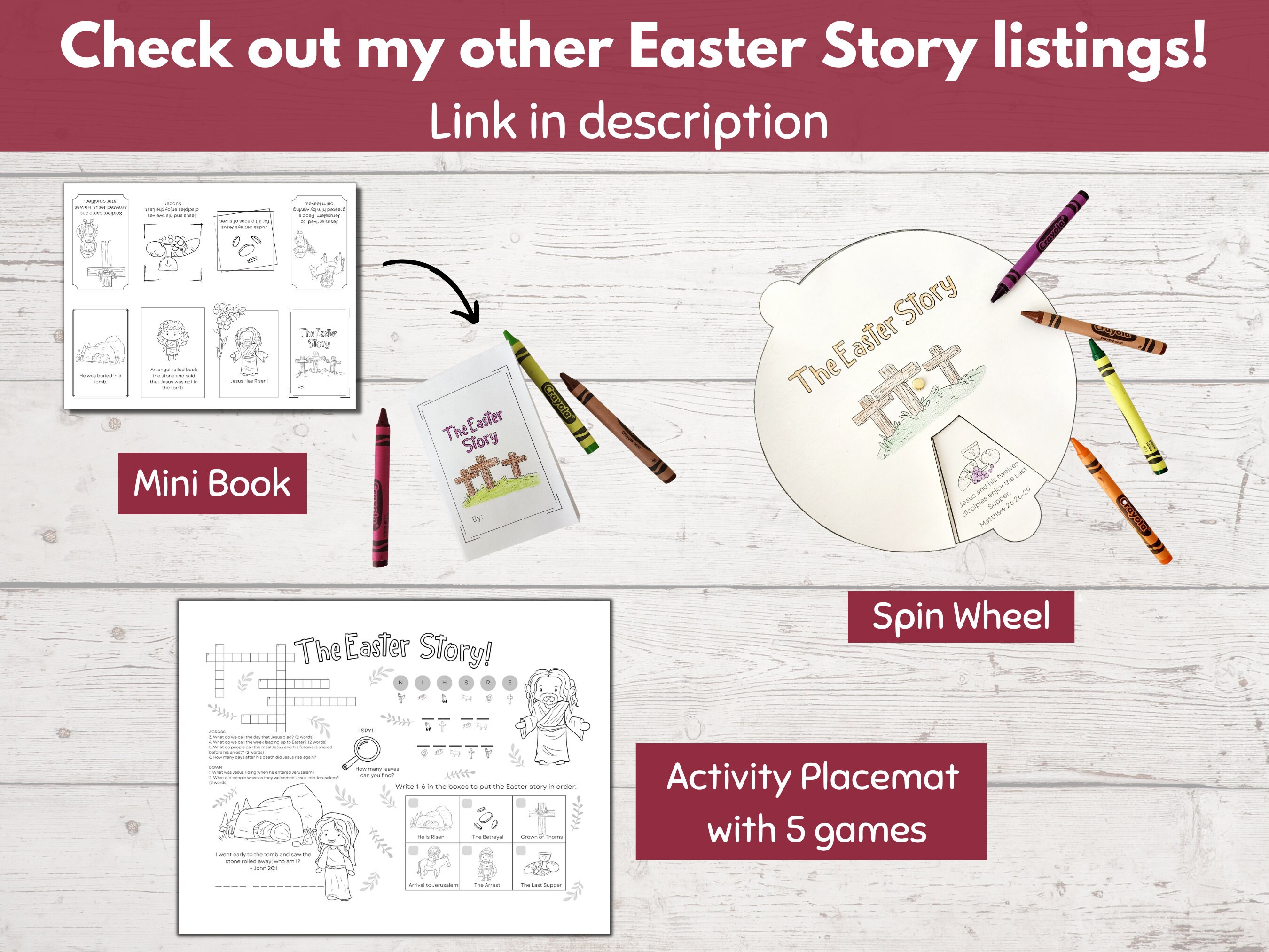 Easter Story Coloring Pages, Religious Easter Story for Kids, He is ...