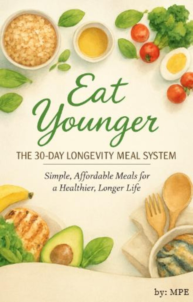 30-day Longevity Meal Plan - Etsy