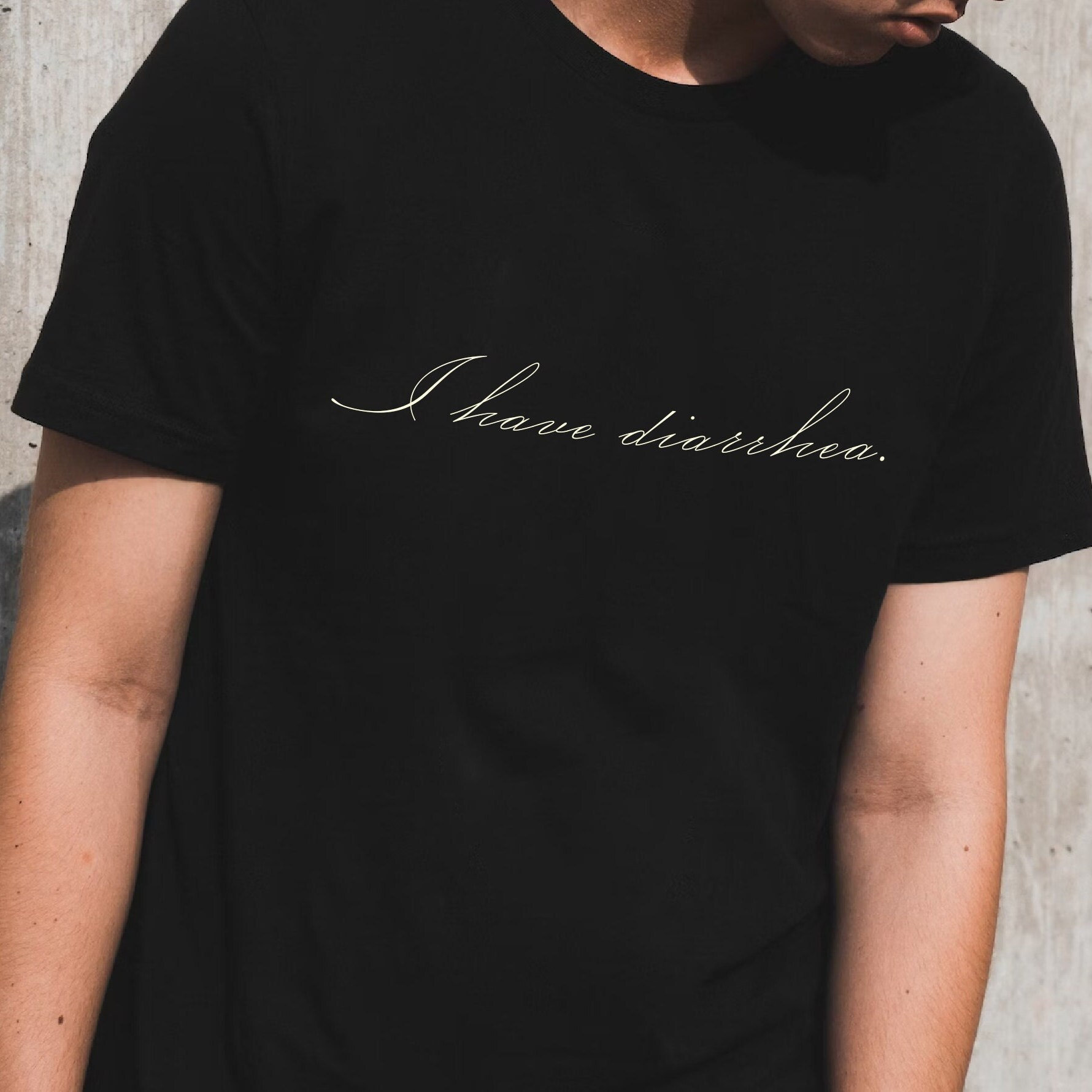 I Have Diarrhea | Funny Gag Gift | Poop Shirt | Gift for Him | Gift for ...