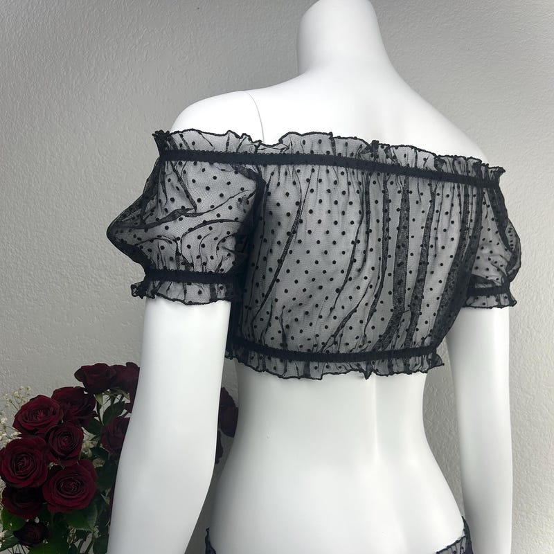 See Through Crop Tops - Etsy