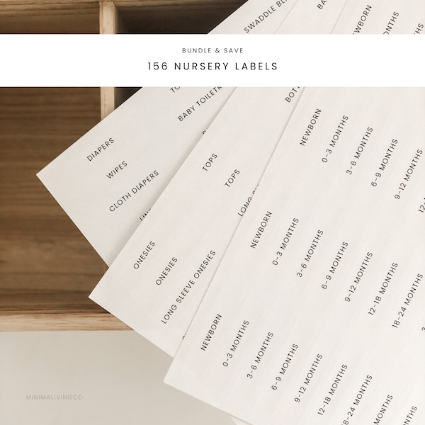 Baby Labels - Etsy