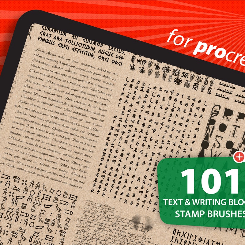 Script Font Stamp - Etsy