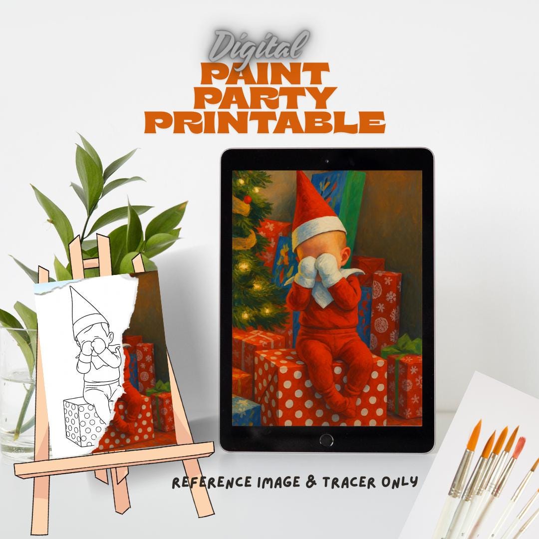 Peekaboo | Holiday Digital Download Printables | Kids Christmas Crafts ...