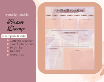 Life Organizer Spreadsheet - Etsy