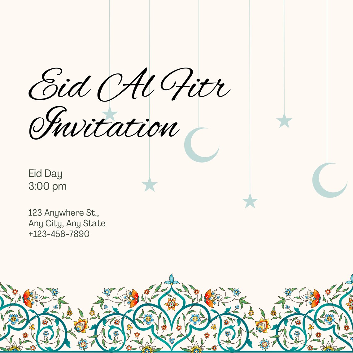 Eid Party Invites - Etsy