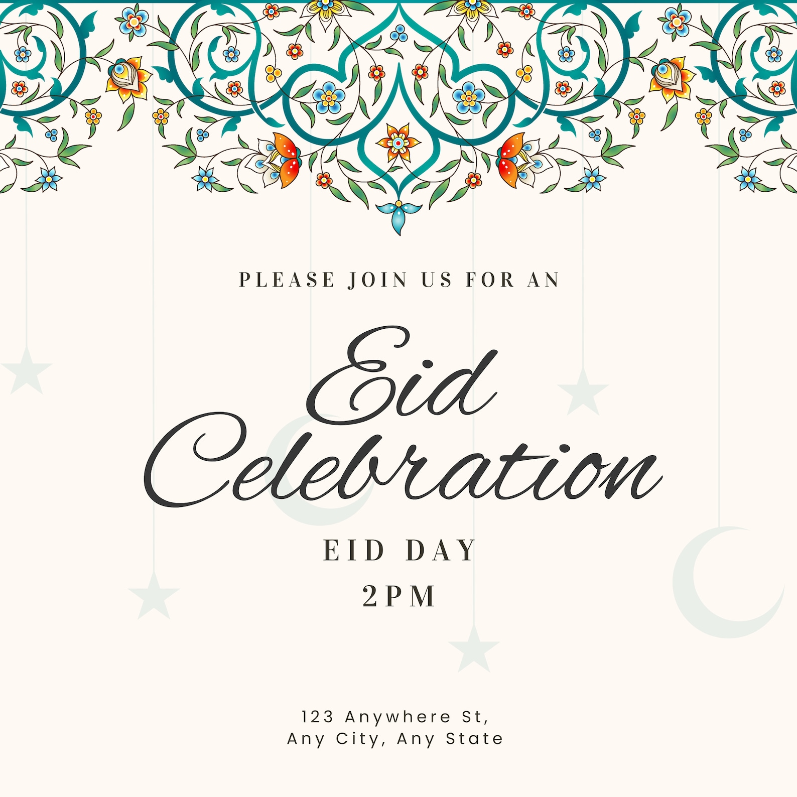 Eid Party Invites - Etsy