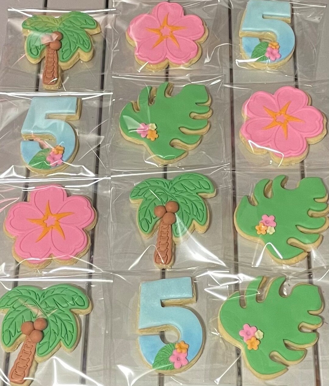 Tropical Themed Cookies - Etsy