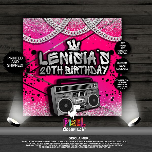 Custom Freaknik Backdrop - Etsy