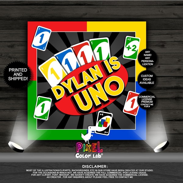 Uno Birthday Party - Etsy