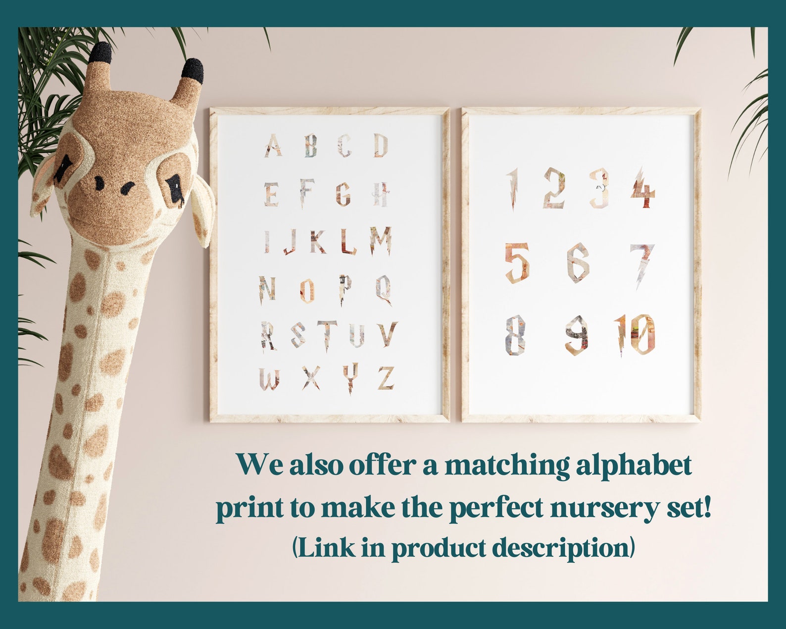 Wizard School Nursery Numbers / Minimalist Subtle Design / Magic World ...