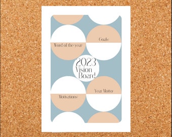 2023 Vision Board - Etsy