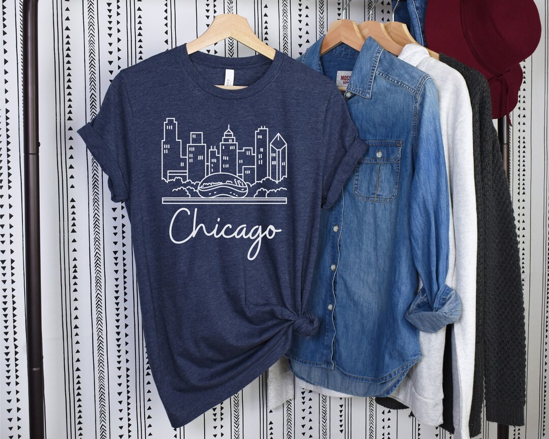 Chicago Shirt, Chicago Tshirt, Chicago Illinois Shirt, Illinois Shirt ...