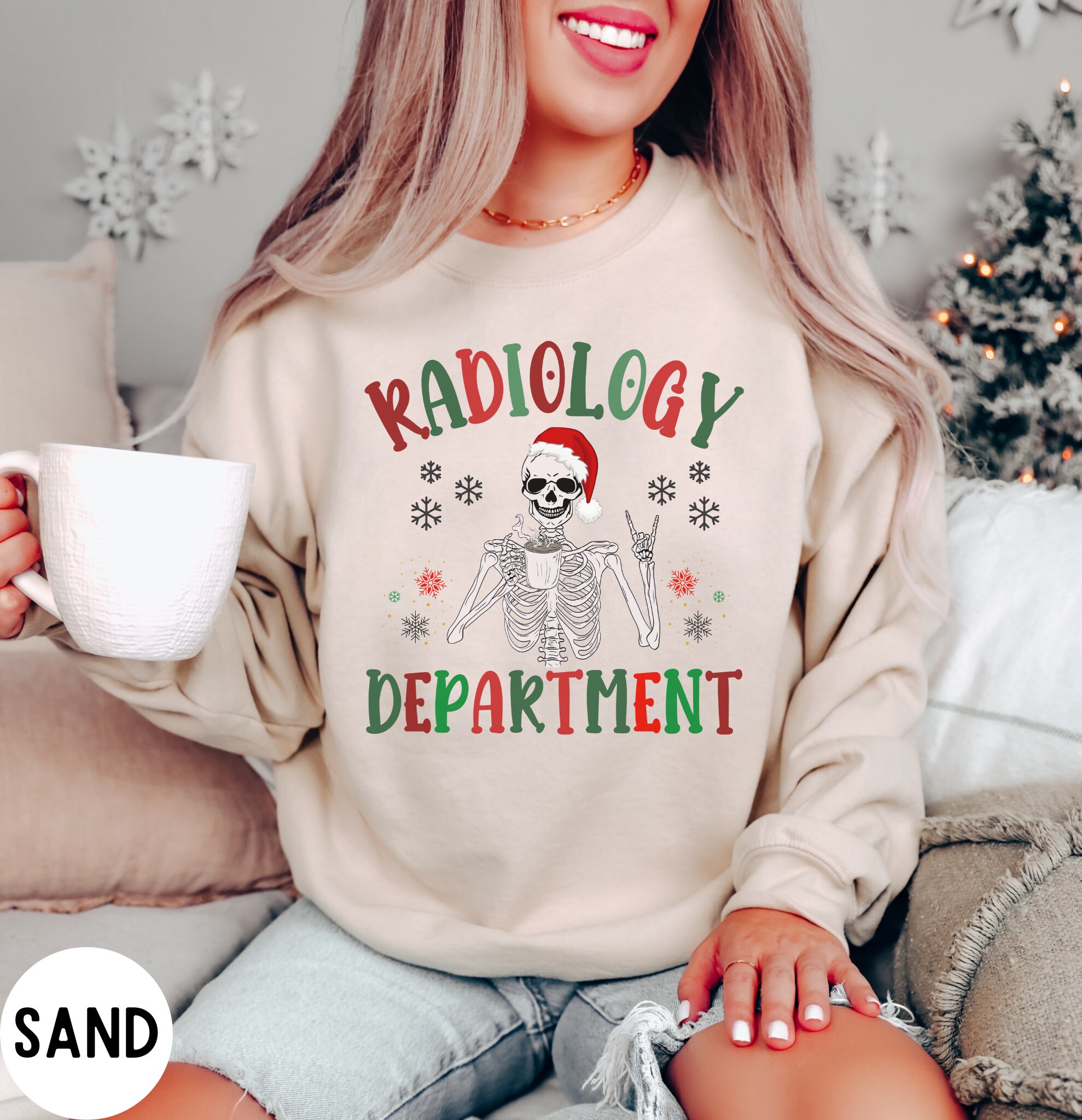 Radiology Christmas Sweatshirt, Radiologist Crewneck, Radiology Team ...