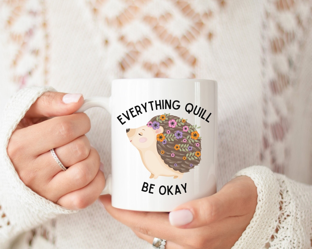 Hedgehog Gift, Hedgehog Mug, Cute Hedgehog Gift, Hedgehog Coffee Mug ...