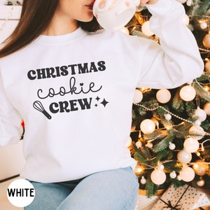 Christmas Baking Team Sweaters, Christmas Cookie Crew Sweatshirts ...