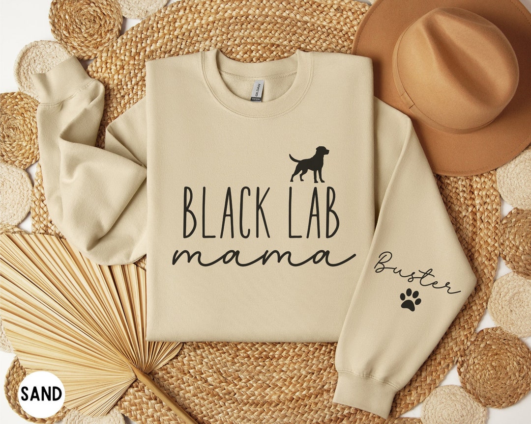 Black Labrador Sweatshirt, Labrador Gifts, Labrador Retriever Sweater ...