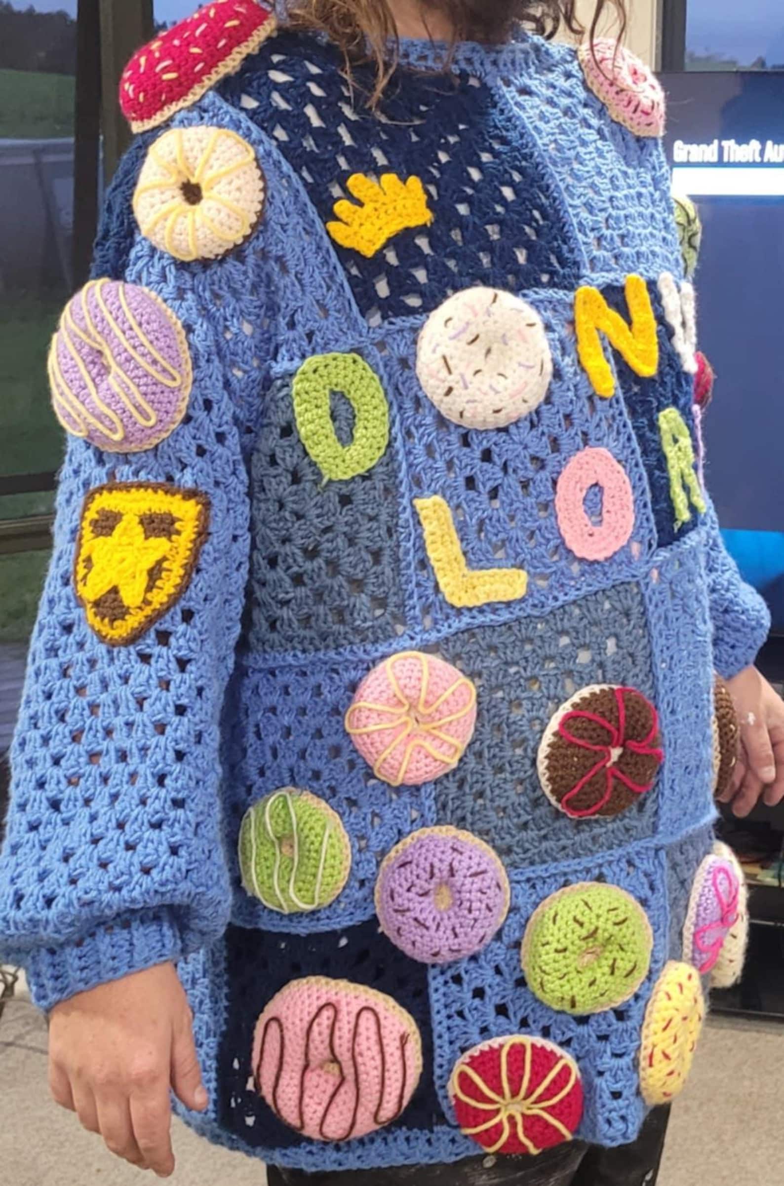 Donut Lord Sweater Pattern - Etsy