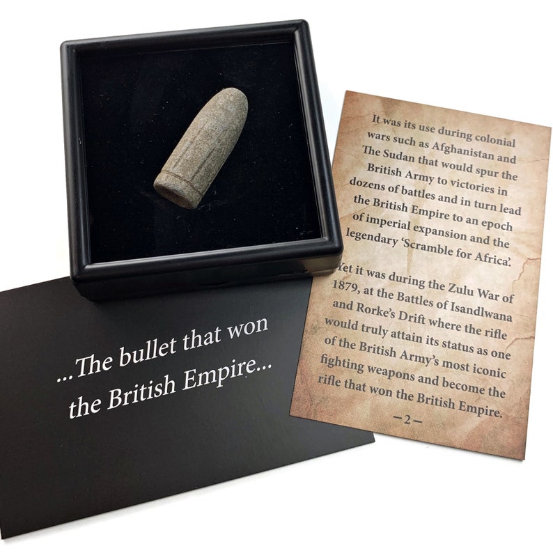 The Bullet That Won the British Empire Martini-henry Rifle Head Relic ...