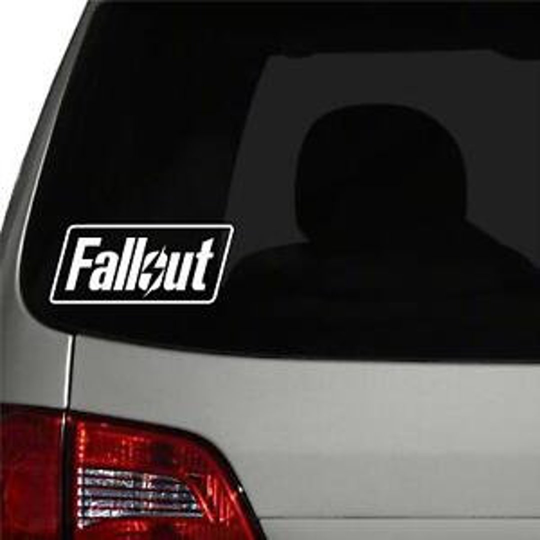 FALLOUT Car Decal - Etsy