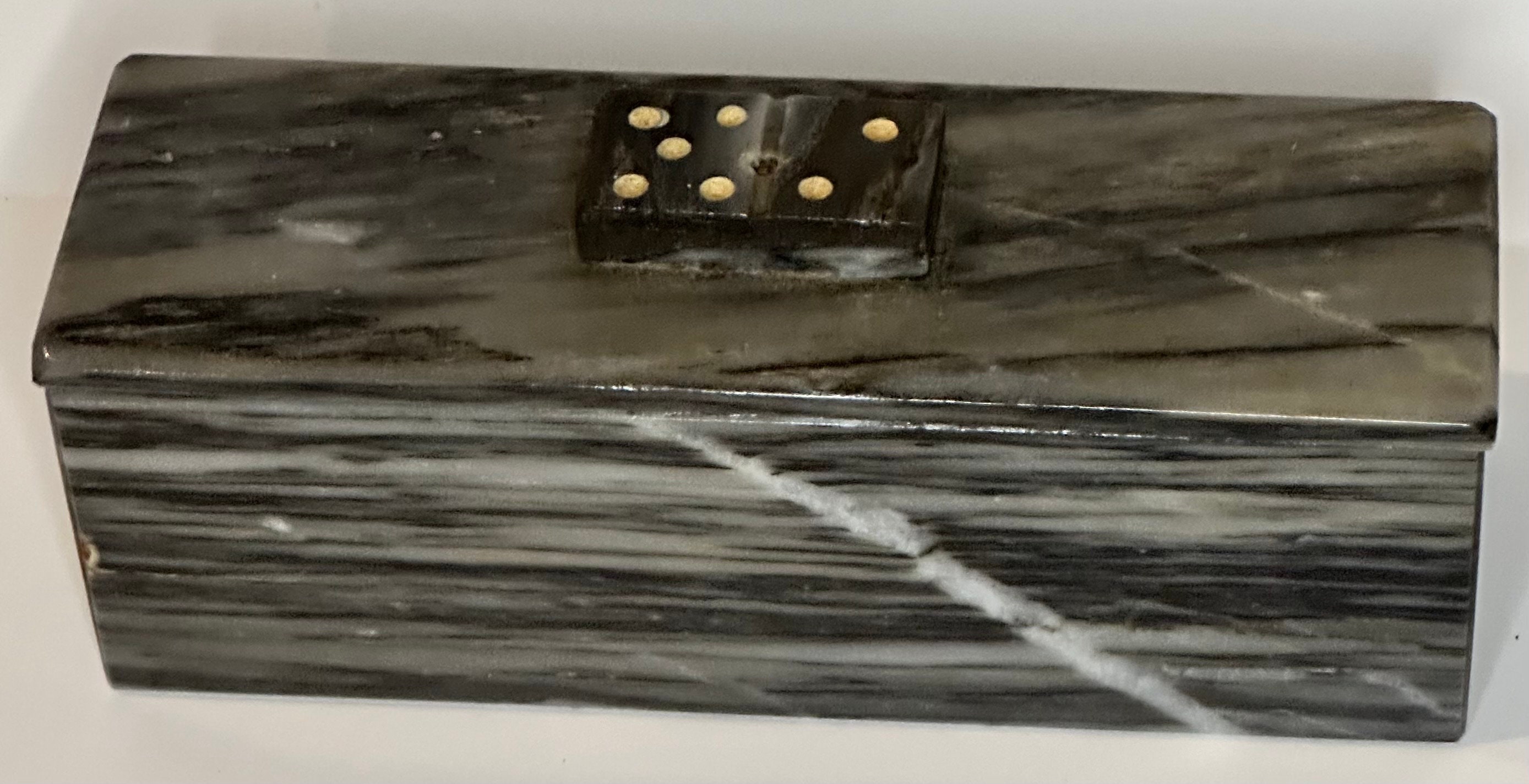 Rare and Special Mid Century Complete Marble Domino Set - Etsy