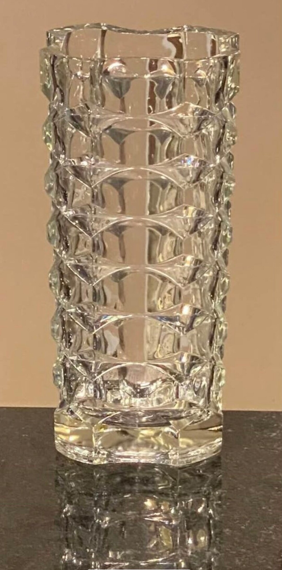 Vintage 1970s G Durand Glass Vase for Luminare France - Etsy