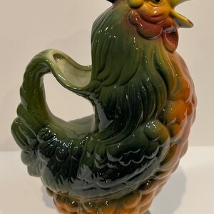 Vintage 1940s / 50s ST Clement Gallic Rooster Pitcher - Etsy