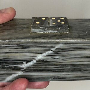 Rare and Special Mid Century Complete Marble Domino Set - Etsy
