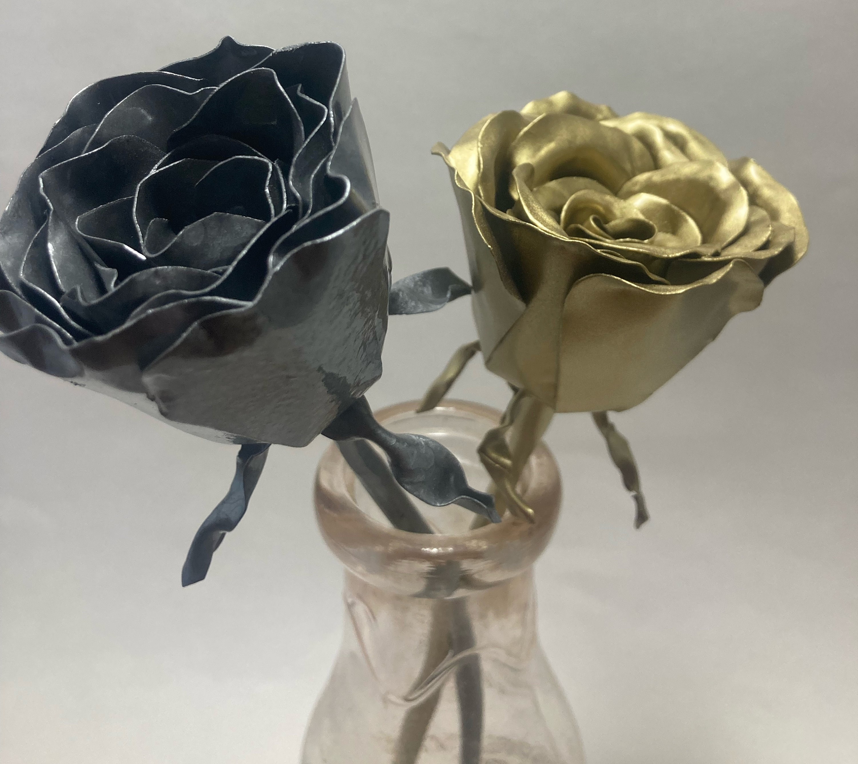 Handmade Sheet Metal Rose - Etsy