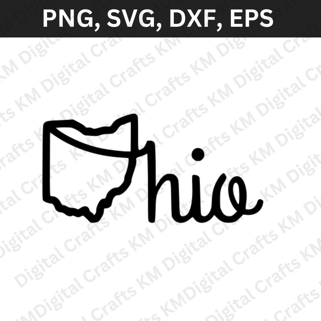 Scipt Ohio Cut File for Cricut/silhouette for Shirts, Mugs and Other Projects - Etsy