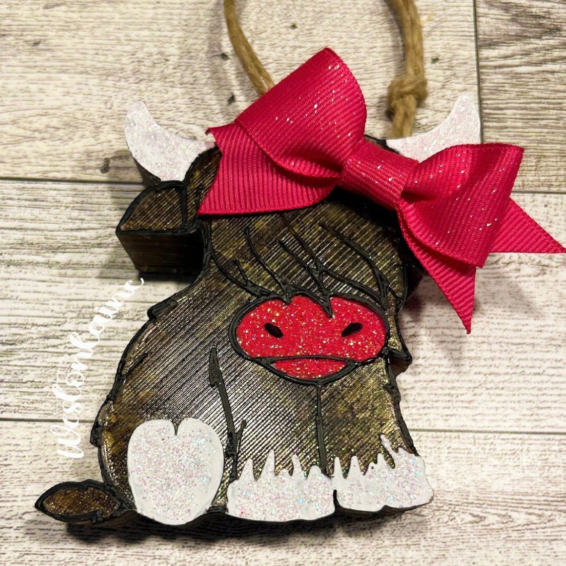 Highland Cow Freshie - Etsy