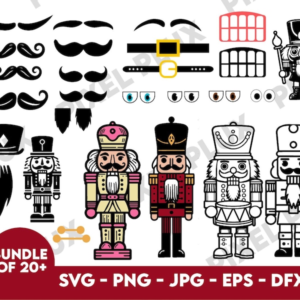 The Black Nutcracker Face - Etsy UK