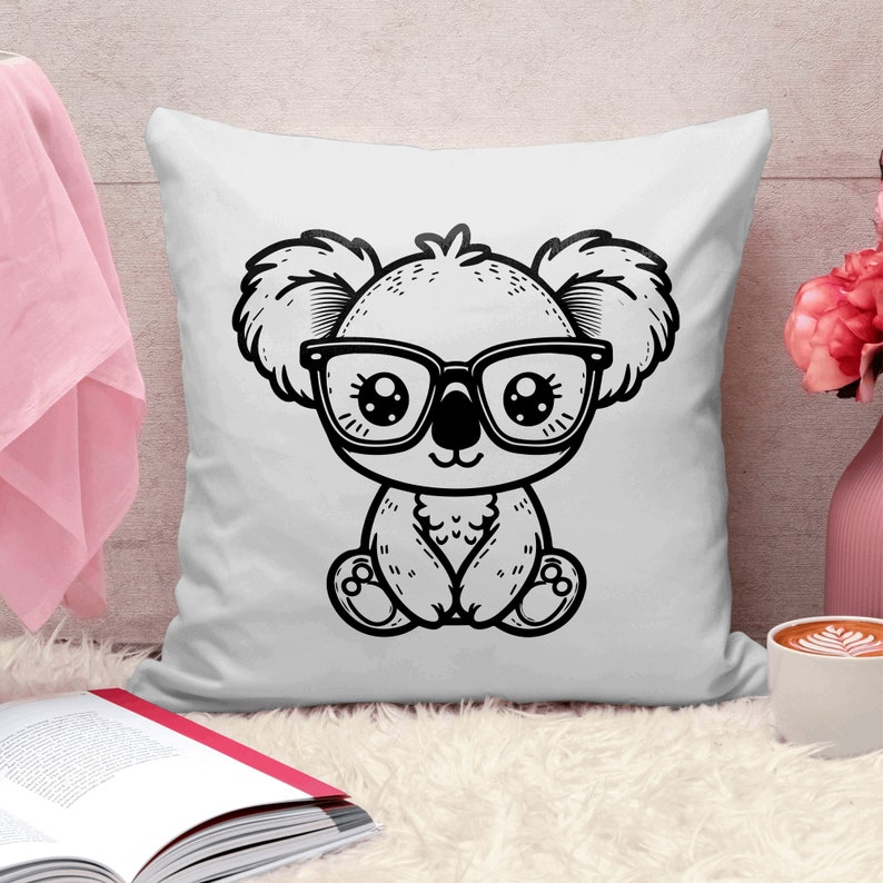 Cute Koala Svg, Baby Koala Svg, Koala Face Svg, Cute Animal Svg, Zoo ...