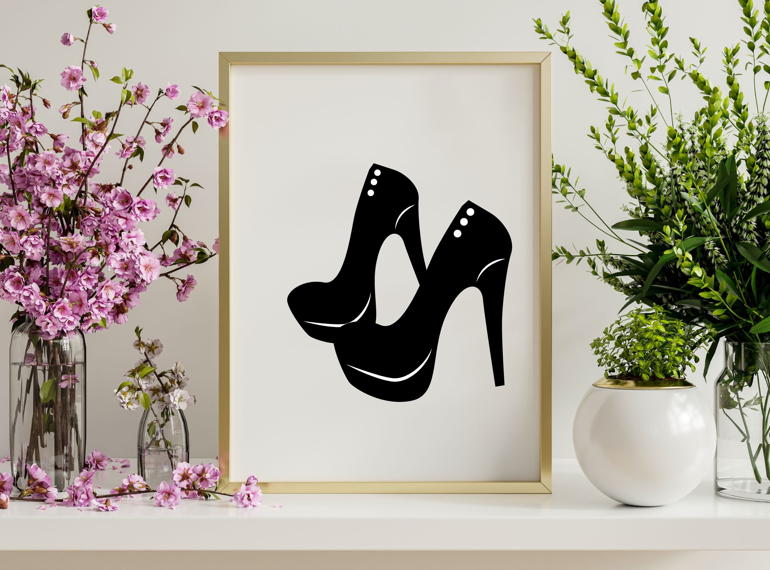 High Heels SVG | High Heels Shoes SVG | Women Shoes SVG | Red Heels Svg ...