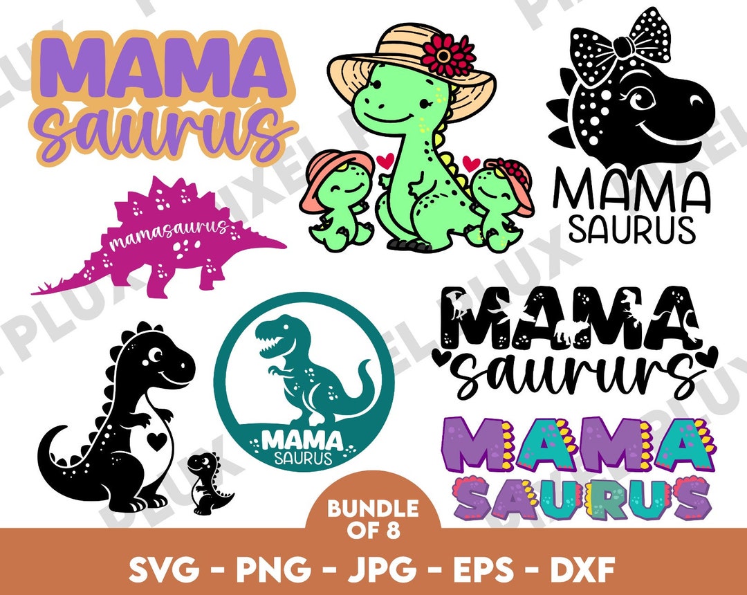 Mamasaurus Svg, Babysaurus Svg, Dinosaur Svg, Baby Jumper Svg ...
