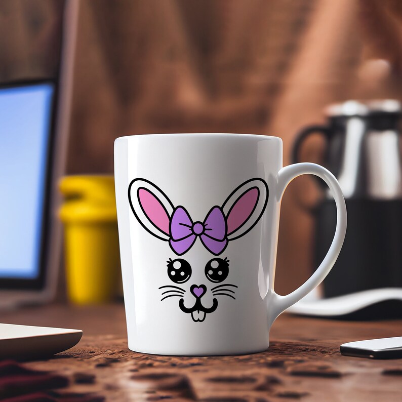 Bunny Nose Svg, Cute Bunny Face Svg, Rabbit Mustache Svg, Easter Bunny ...