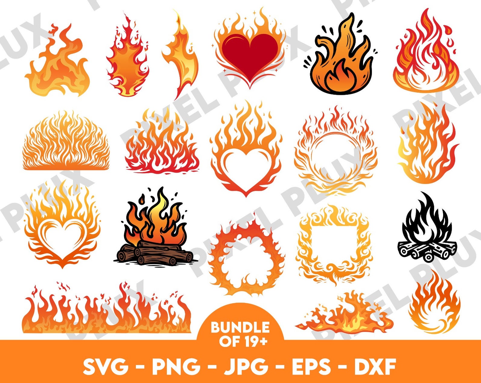 Flames Svg, Fire Flames Svg, Frames Svg, Fire Svg, Campfire Svg, Frames ...