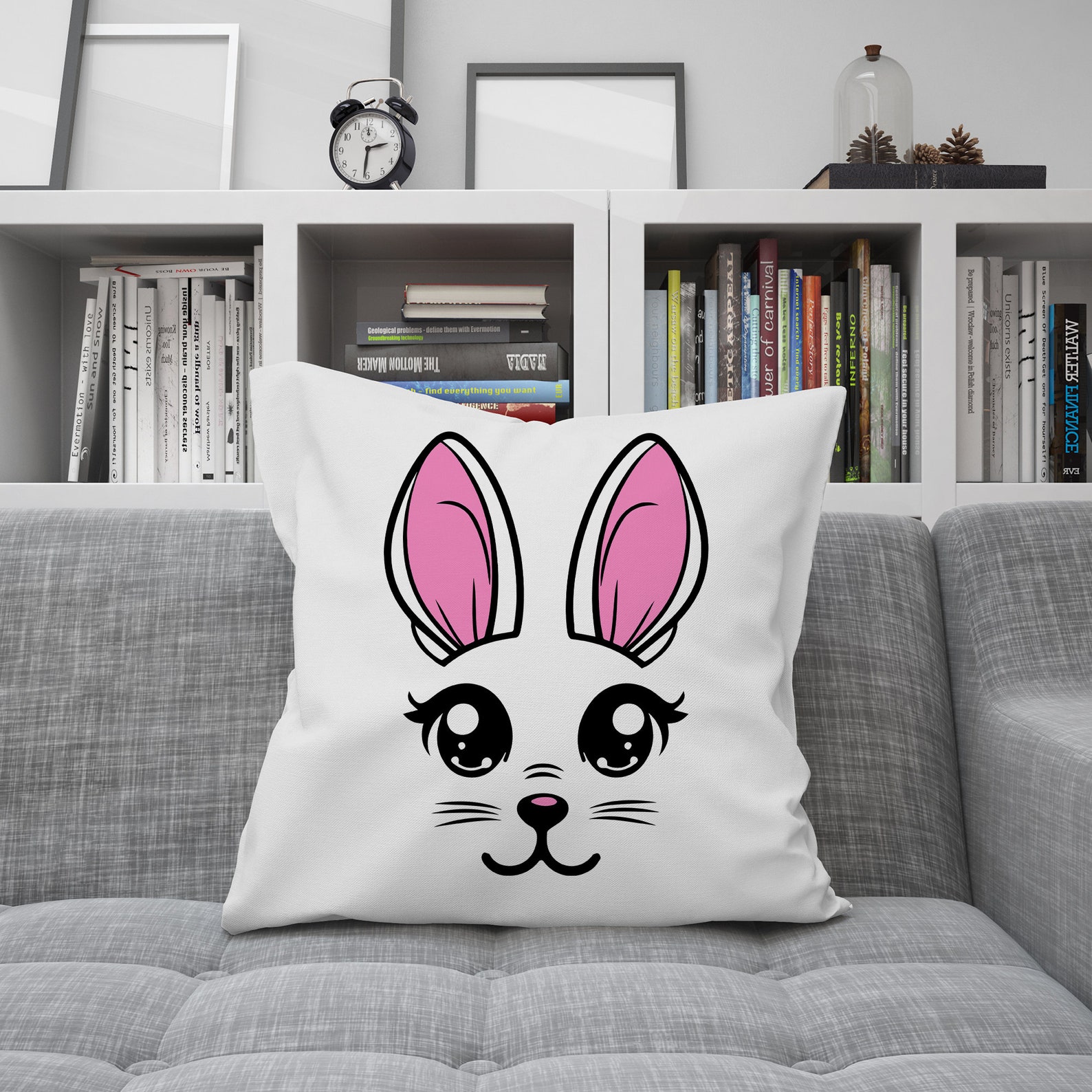 Bunny Nose Svg, Cute Bunny Face Svg, Rabbit Mustache Svg, Easter Bunny ...