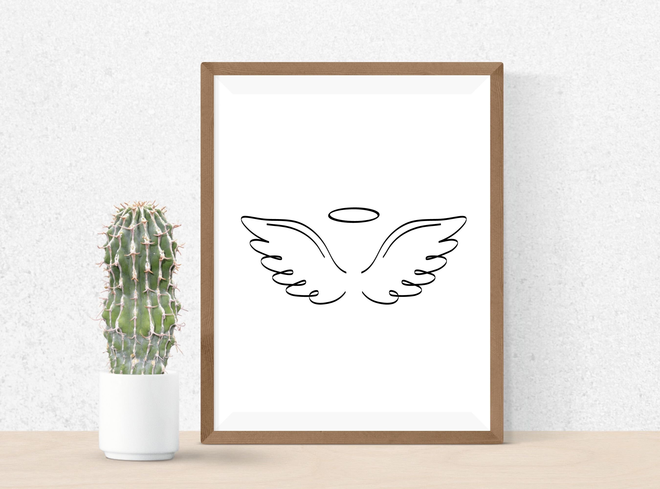 Angel Wings Svg, Wings Svg, Memory Angel Wings Cut Files, Wings Clip ...