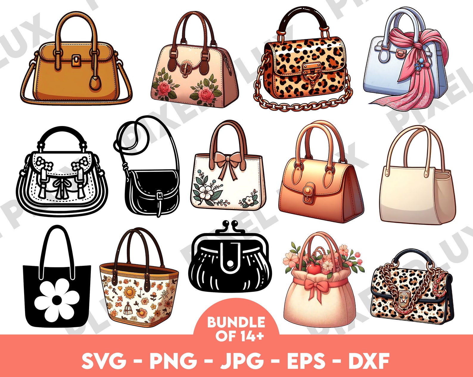 Bags Svg, Fashion Svg, Handbags Svg, Womens Bag Cricut, Hand Purse Svg ...