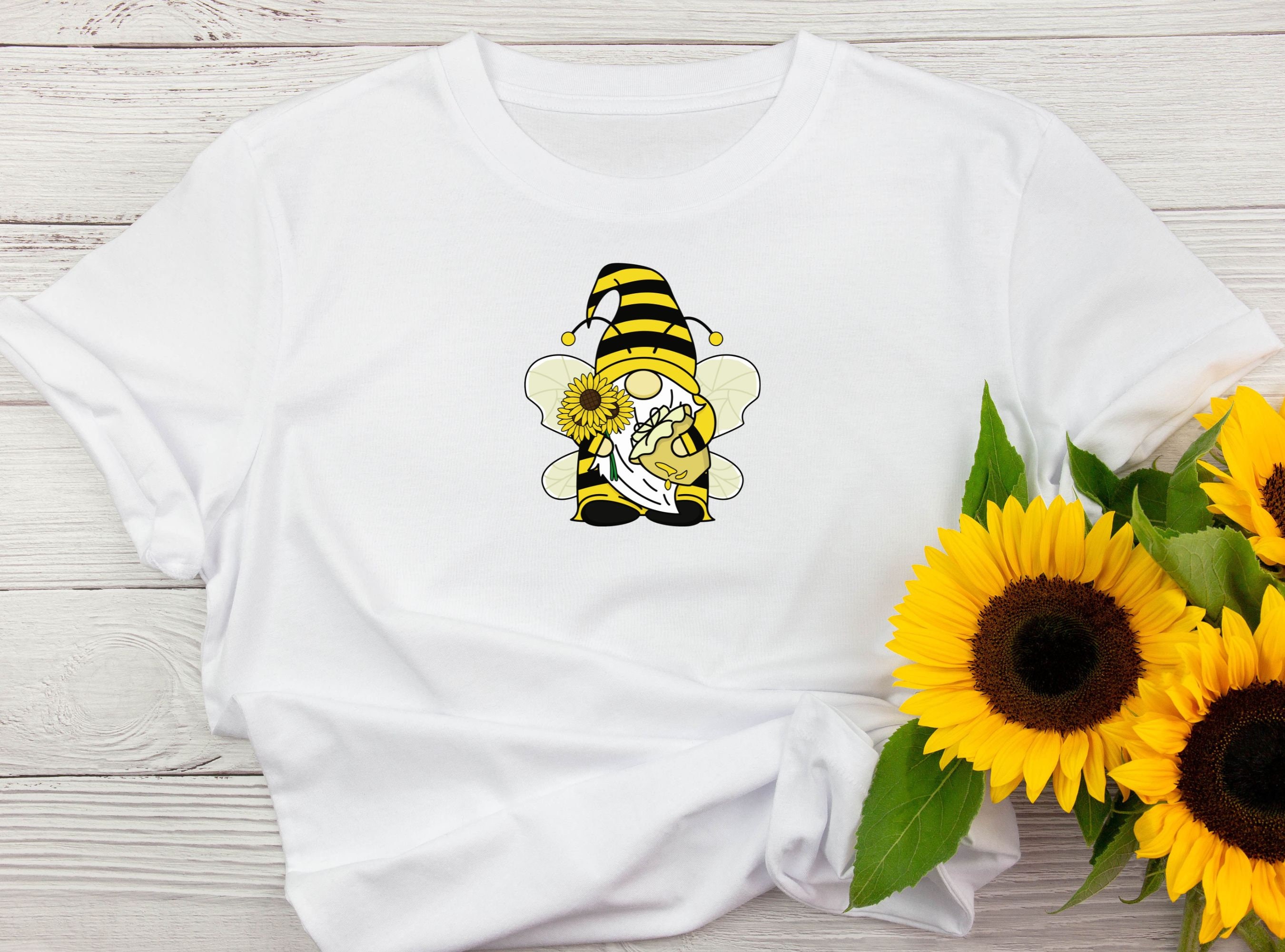 Bee Gnomes Svg, Spring Gnomes Svg, Bumble Bee Svg, Summer Gnomes Svg ...