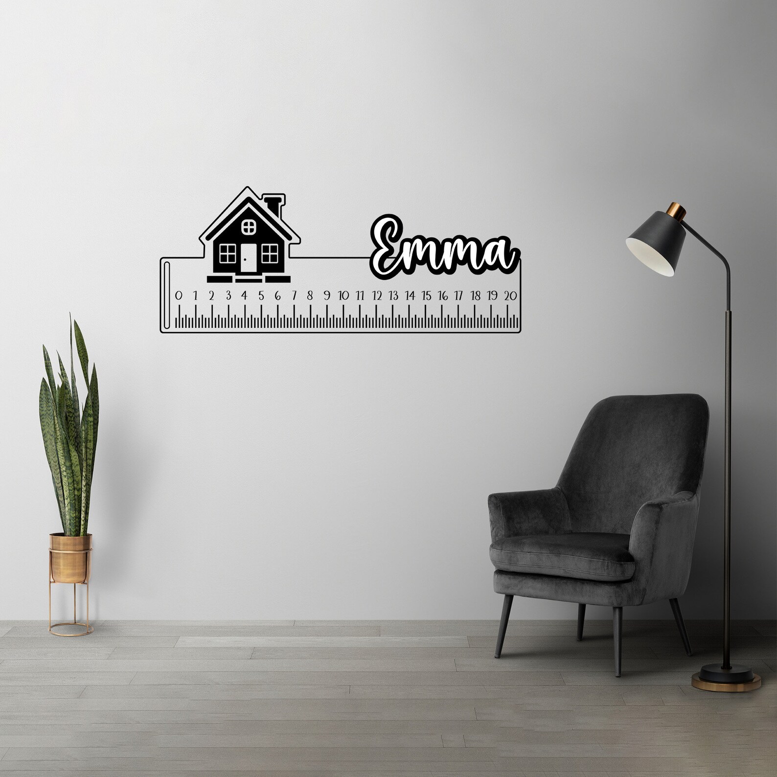 School Ruler Svg, T-shirt Alignment Ruler Svg Cut Files, Inch Ruler Svg ...